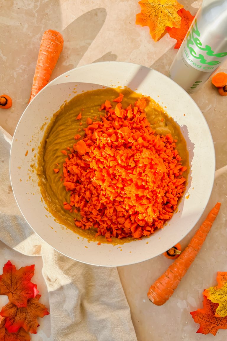 Pumpkin Carrot Cake - A Paige of Positivity