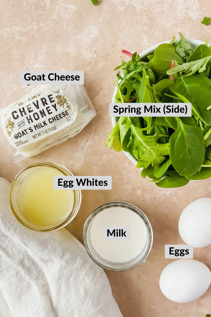 Goat Cheese Scrambled Eggs - A Paige of Positivity