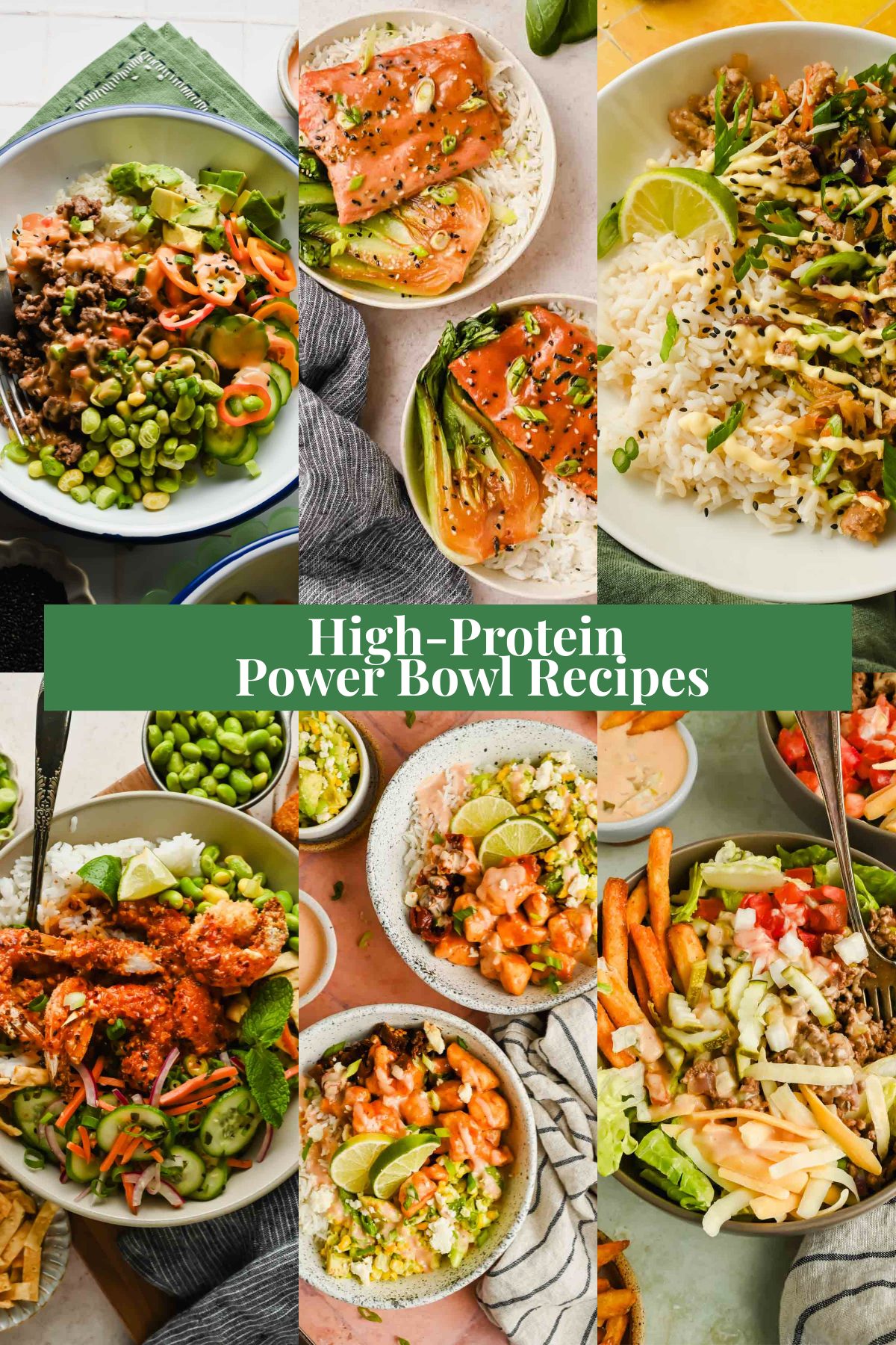 15+ High Protein Power Bowl Recipes for Lunch or Dinner - A Paige of ...